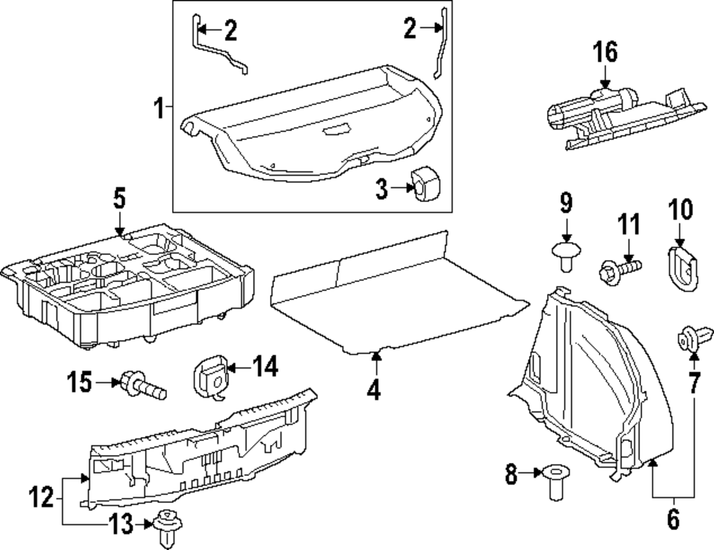 2023 Toyota GR Corolla 2023 Toyota GR Corolla - Floor Cover 58410-12080 ...