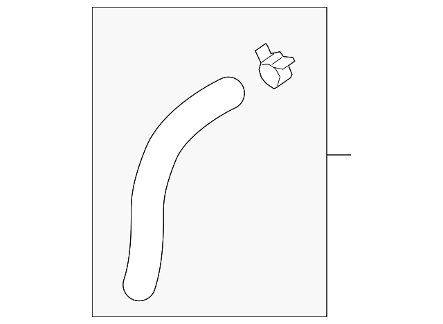 2017-2020 Kia Automatic Transmission Oil Cooler Hose 25422-F6500 ...