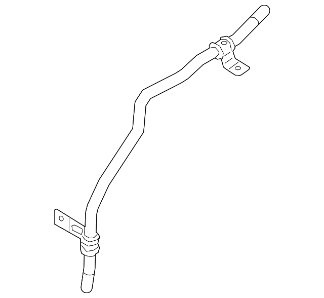 45264-4G120 - Automatic Transmission Oil Cooler Tube 2019-2020 Kia ...