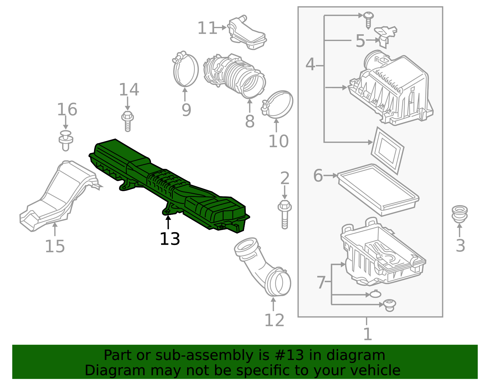 2019-2022 Toyota Corolla 2019-2022 Toyota Corolla - Engine Air Intake ...