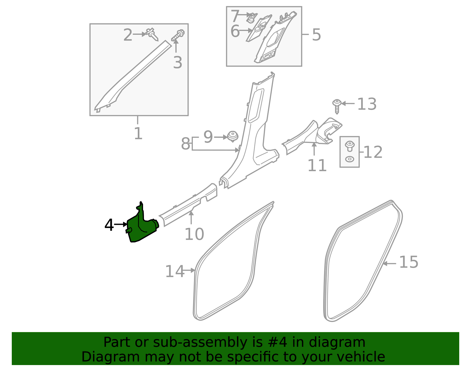 2021-2025 Hyundai Cowl Kick Panel 85823-AA000-NNB | OEM Parts Online