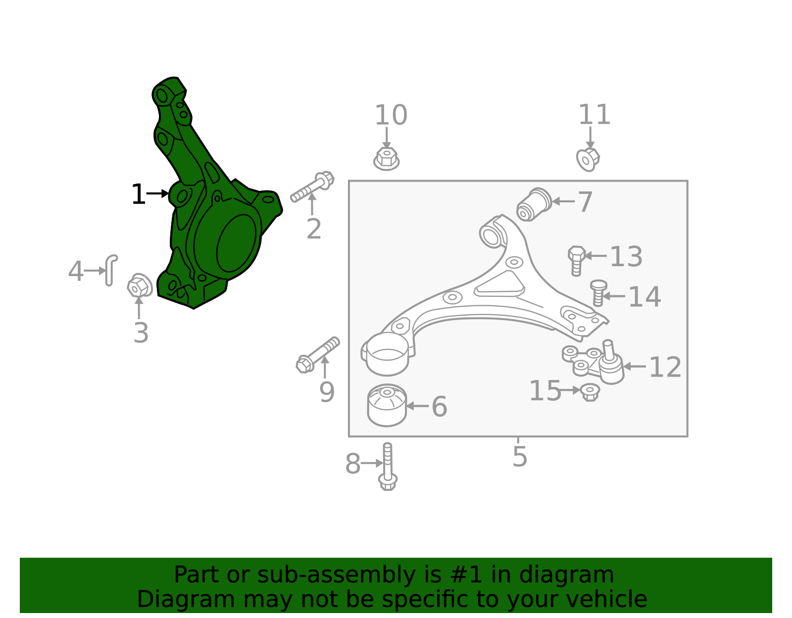 OEM Steering Knuckle - Precision Handling Replacement | AutoNation Parts