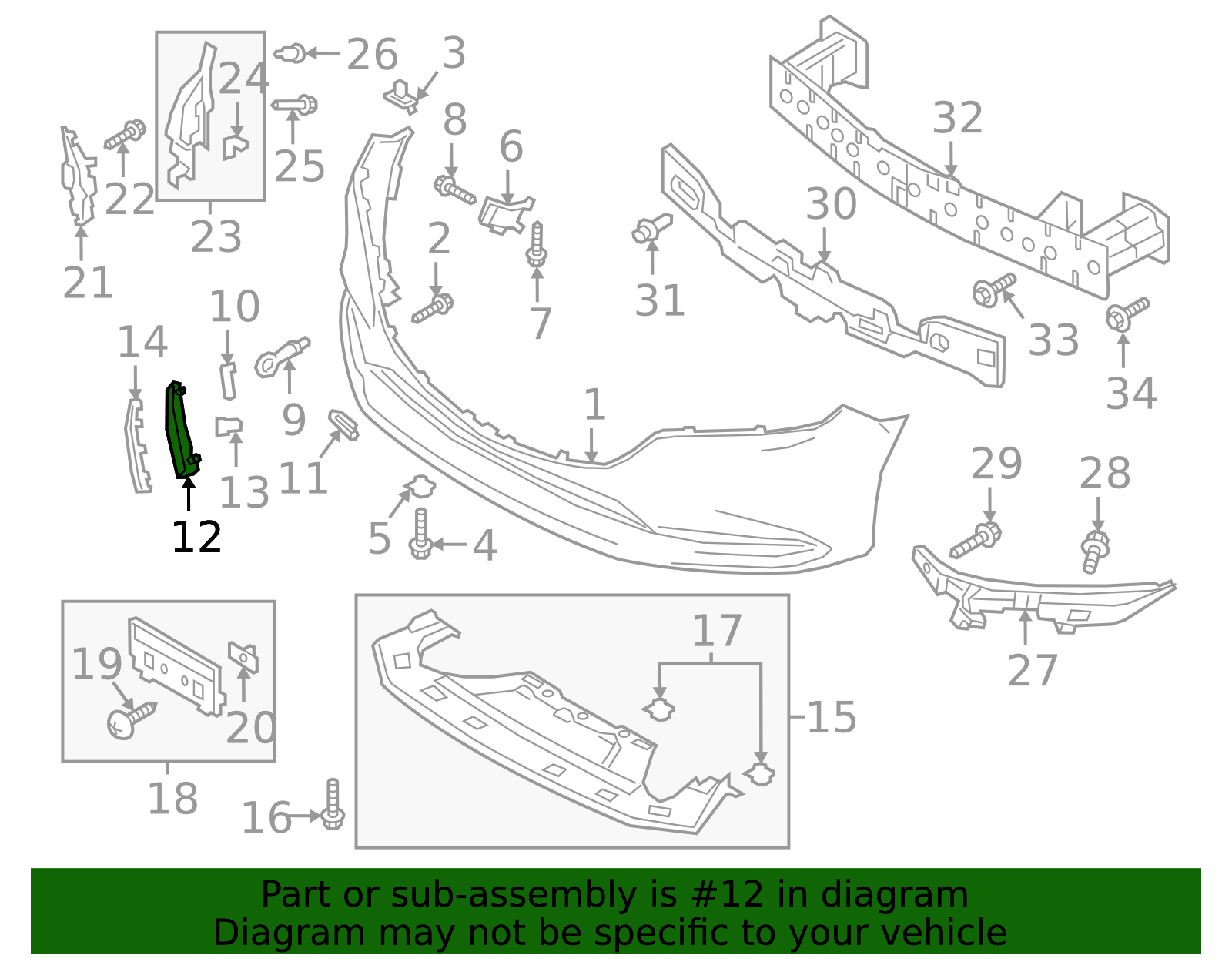 GSH7-50-102 - End Cover - 2018-2020 Mazda 6 | Mazda Parts Factor