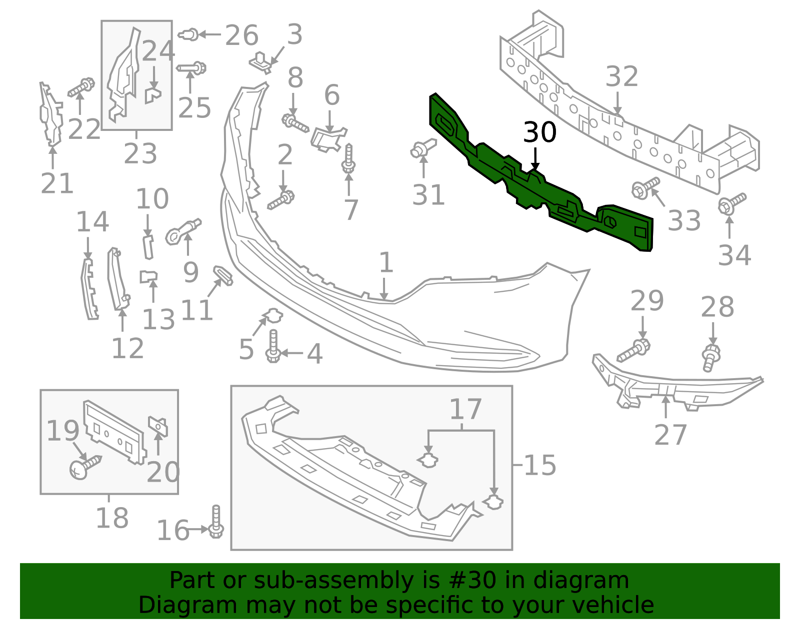 2018-2021 Mazda 6 Absorber GSH7-50-111 | RealMazdaParts.com