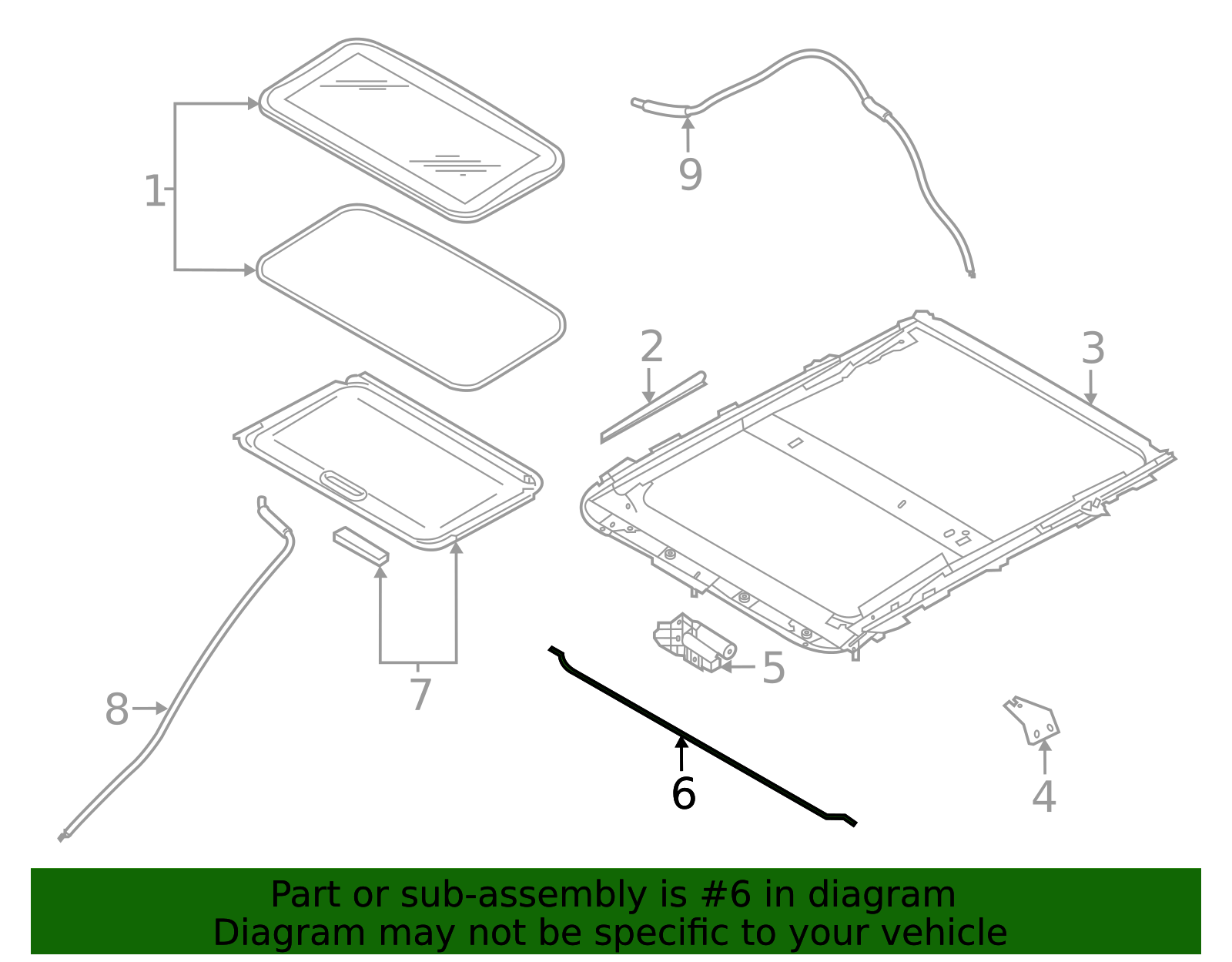 2020-2024 Nissan Sentra Air Deflector 91280-6LA1A | Team Nissan Inc.