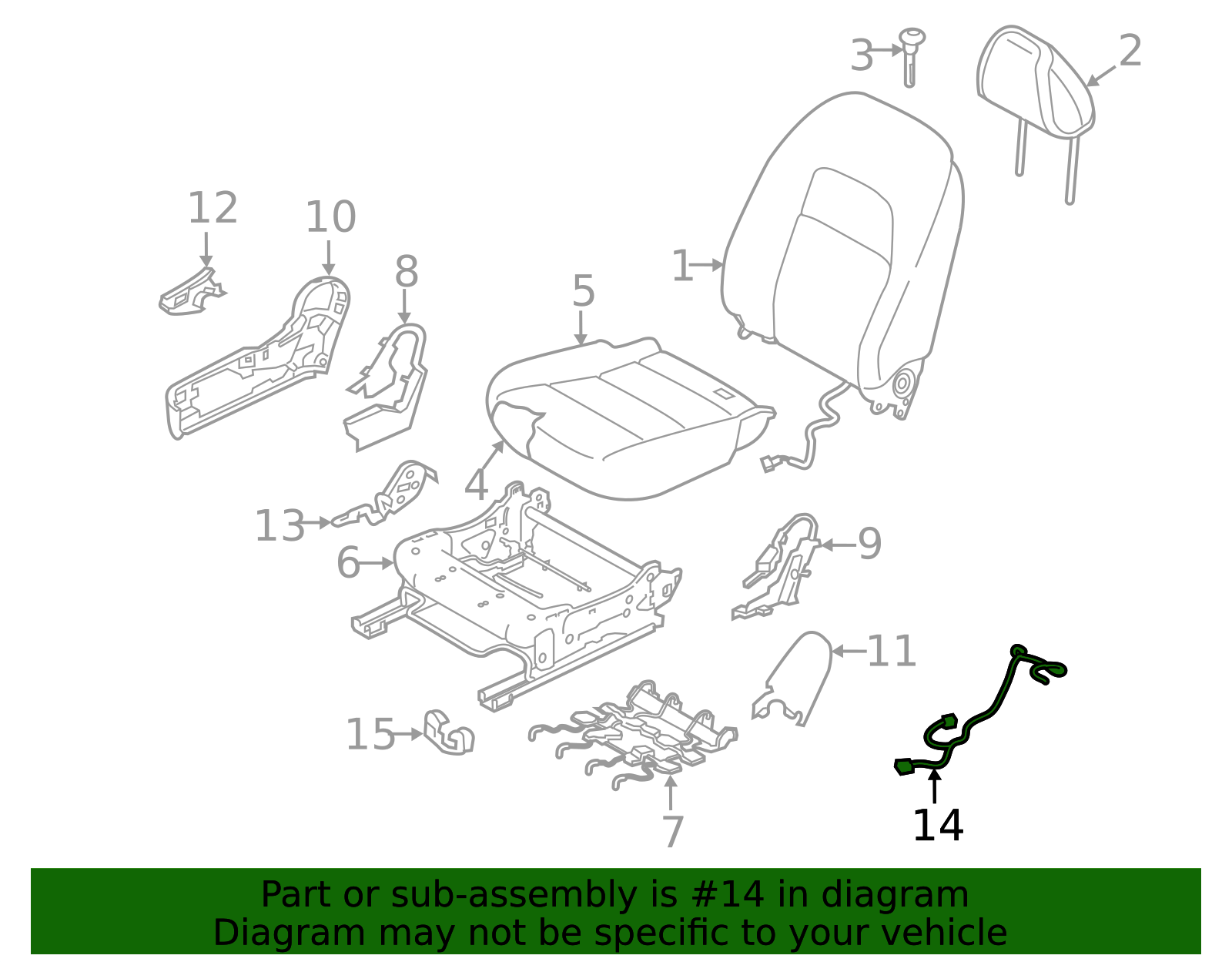 2019-2025 Nissan Altima Harness 87019-6CA1A | Nissan RVA