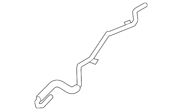 PSH-286 - Hose Assembly Gear To Reservoir 2010-2012 Ford | The Truck ...