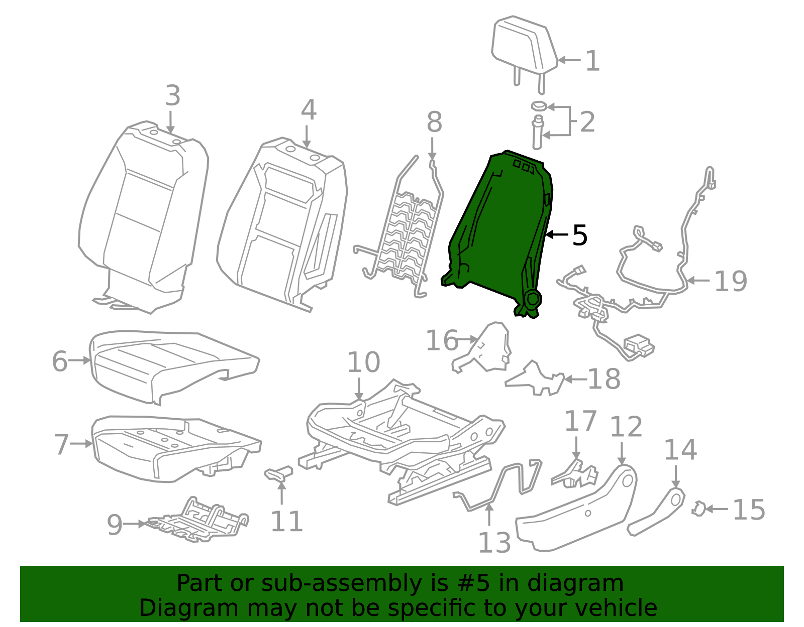 OEM GM F Frame For 2016-2025 GM - Part No. 13551361 | Karl Kustoms OEM ...