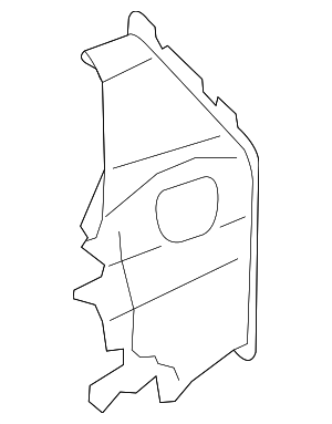 Audi 4L0117336F ? Radiator Duct, Air Guide, OEM Cooling System ...