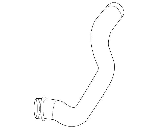 2011-2016 Volkswagen Touareg Inter-Cooler Hose 7P0-145-738-B ...