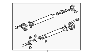 2016-2020 Cadillac CT6 Drive Shaft 84553705 | Capital Chevy Parts