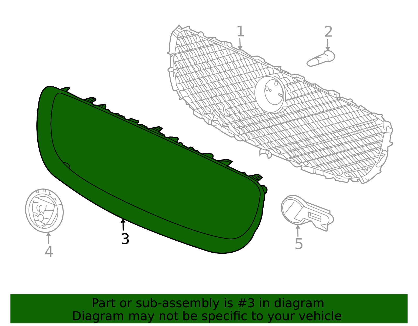 C2D47214 - Grille Surround Harper Jaguar