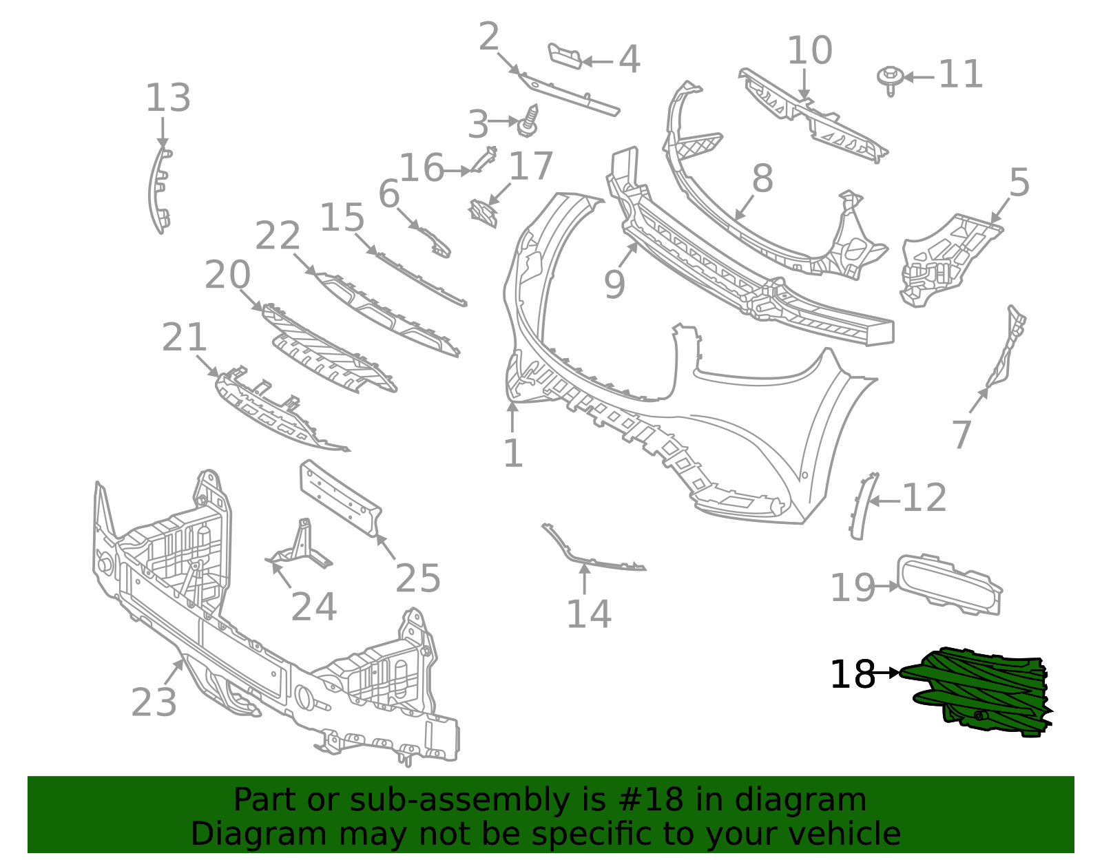 167-885-57-02 - Outer Grille 2020-2023 Mercedes-Benz GLS 450 | Mercedes ...