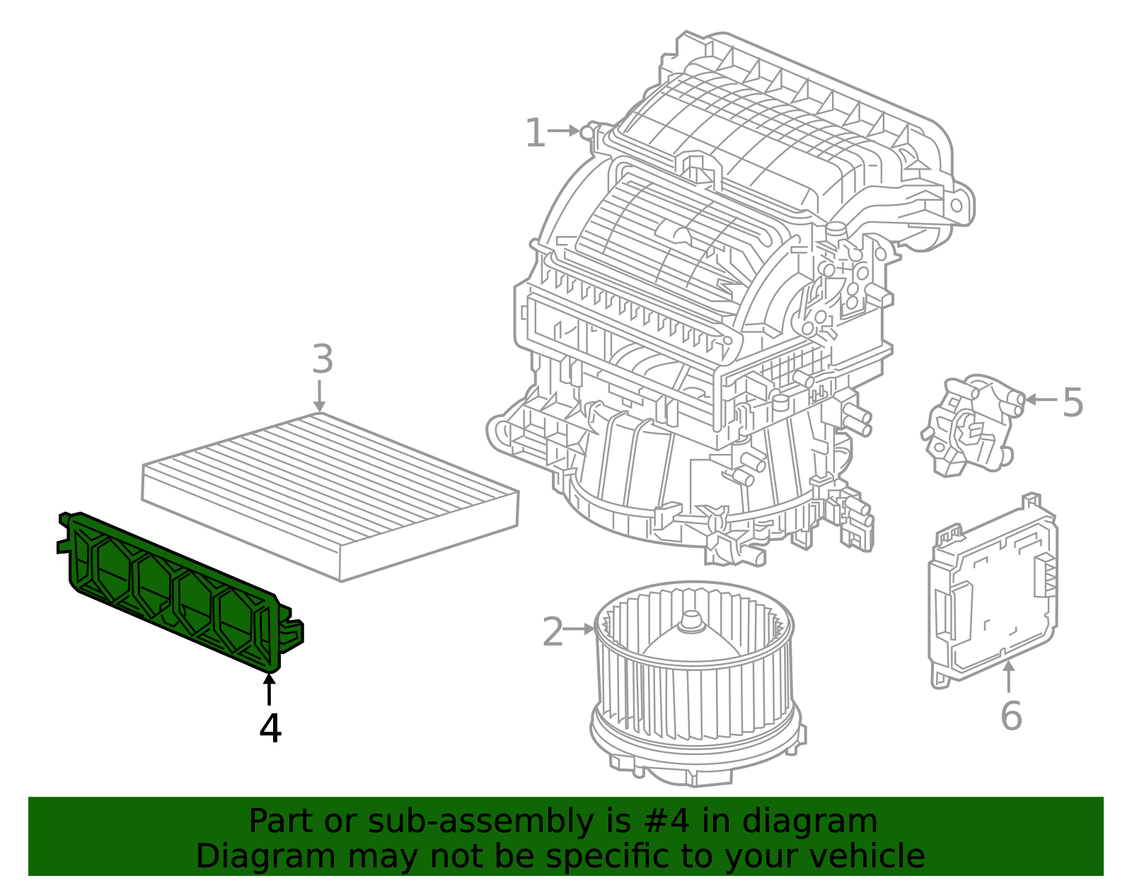 80292-TF0-003 - Lid Blower - 2010-2020 Honda | Honda Car Parts Direct