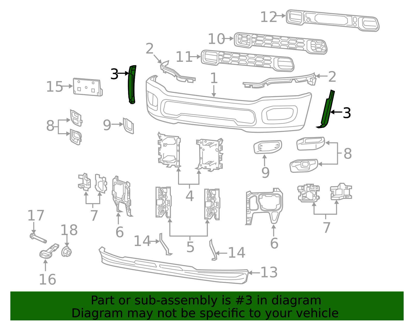 68449543AA - Front Knuckle Left - 2019-2020 Mopar | Mopar Parts Canada