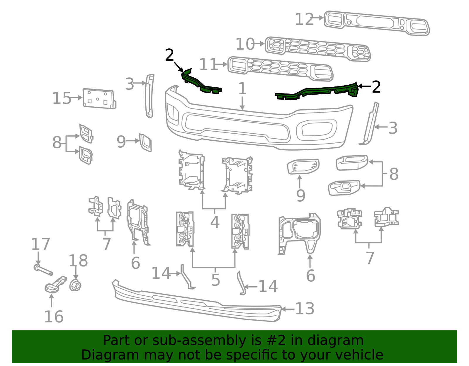Upper Bracket 68449573AB | Mopar Parts Canada
