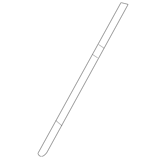 Genuine Toyota Stone Guard part# 58745-47030 for 2016-2022 Toyota ...