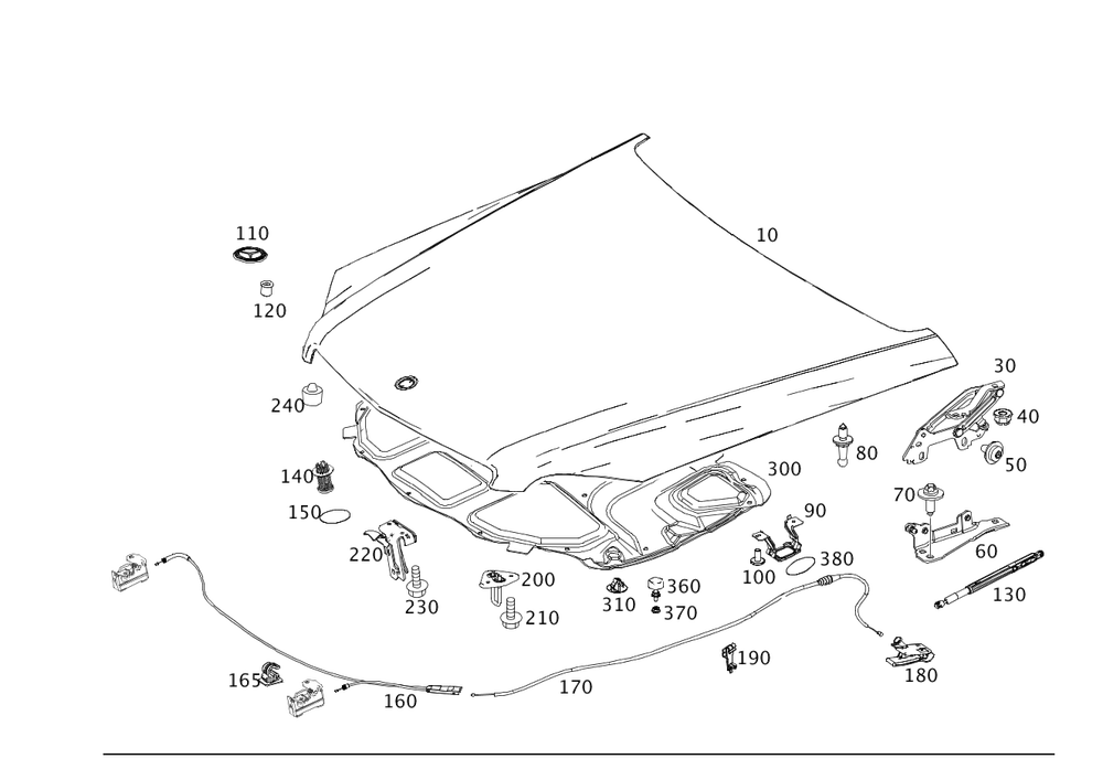 204-887-11-14 - Holder 2010-2015 Mercedes-Benz | Mercedes-Benz USA Parts