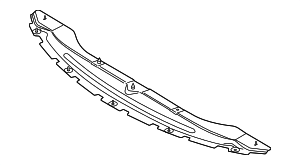 Radiator Support Air Deflector | 8T4Z-8349-A | Walls' Ford Parts