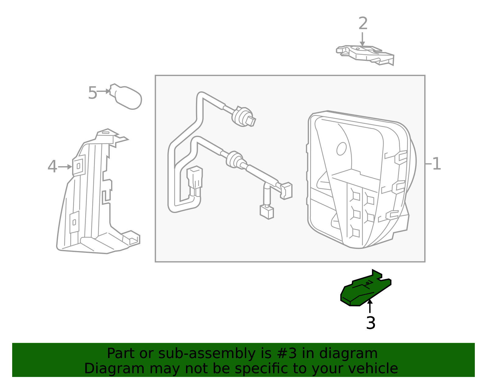 Genuine Official Toyota Turn Signal Lamp Bracket part# 81529-47050 for ...