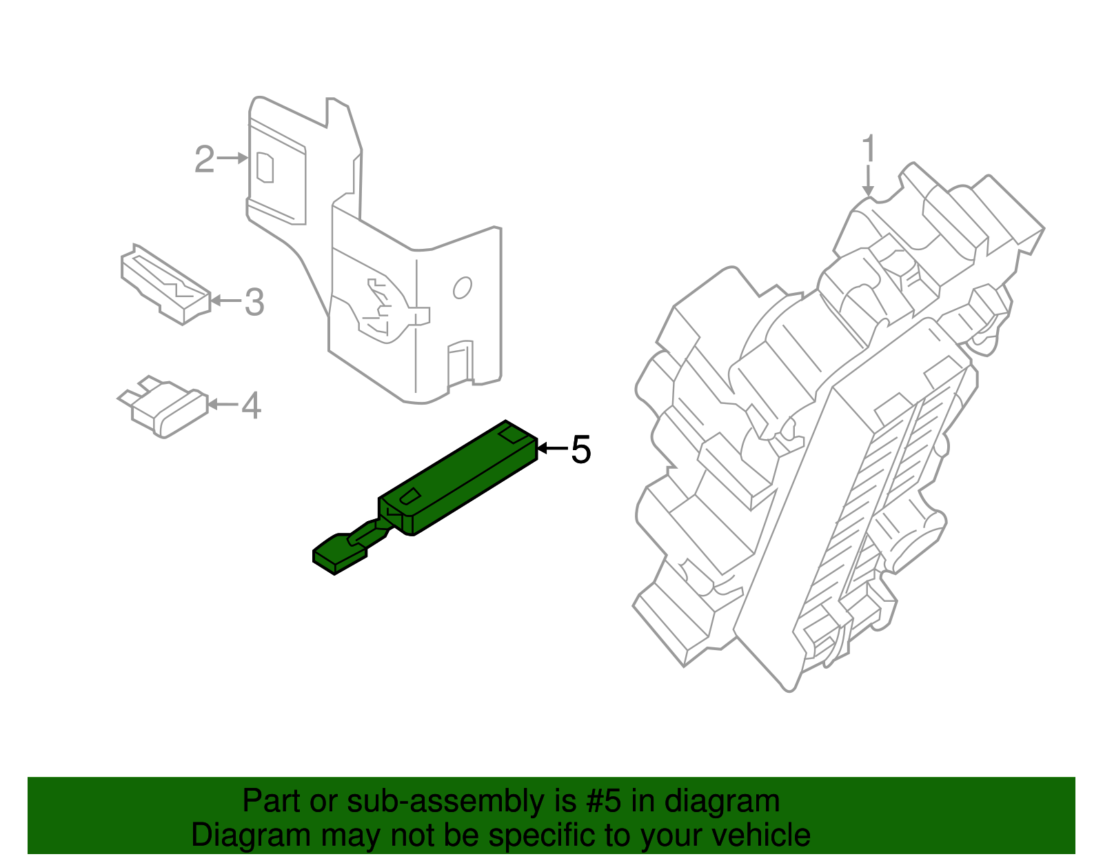 2007-2019 Nissan Diode 24335-89900 | OEM Parts Online