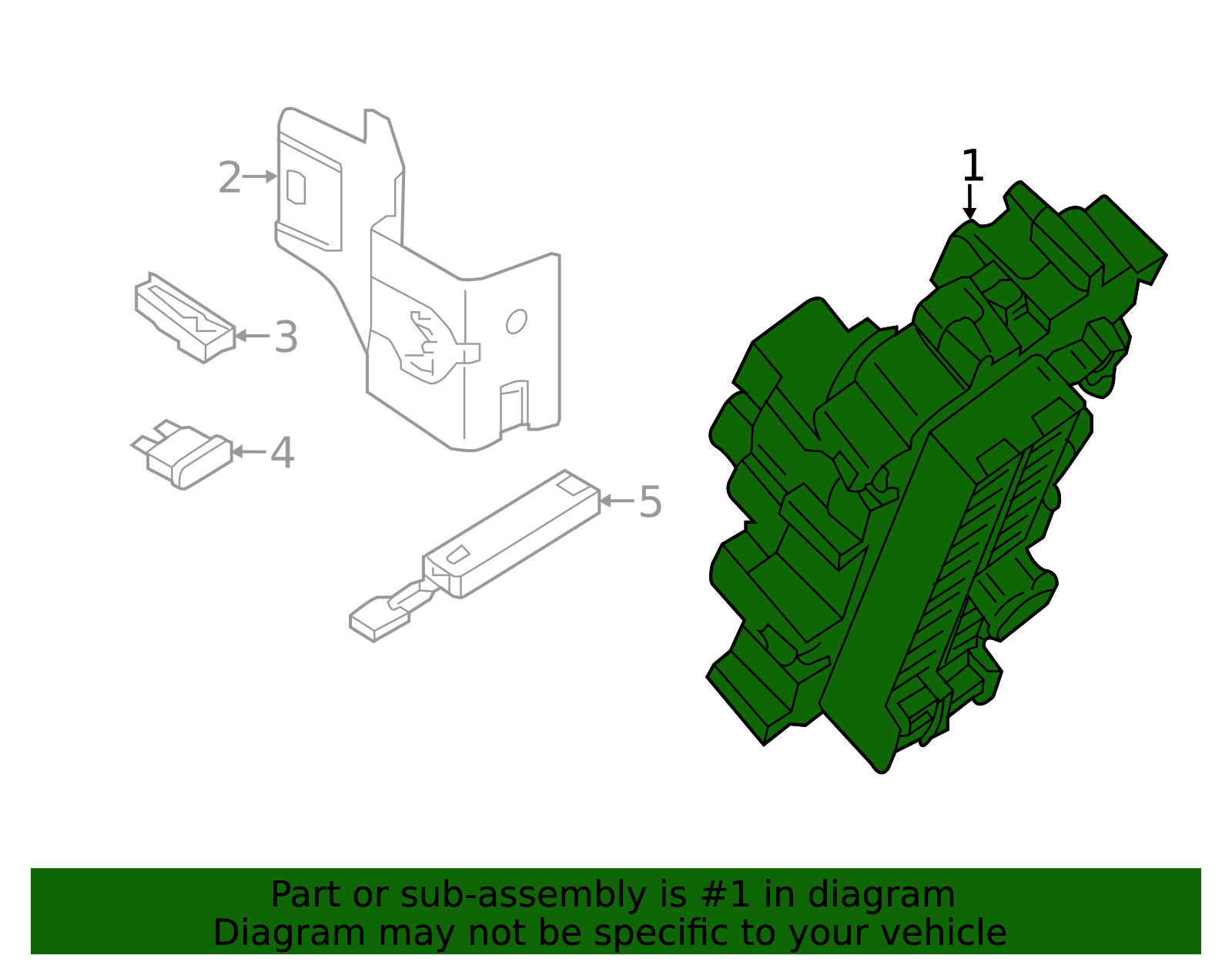24311-1HA0A - Fuse & Relay Box 2011-2019 Nissan | Official Nissan Parts ...