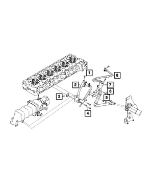 68723334AA - Water Outlet Tube 2025-2026 Ram | Mopar Parts Delivered
