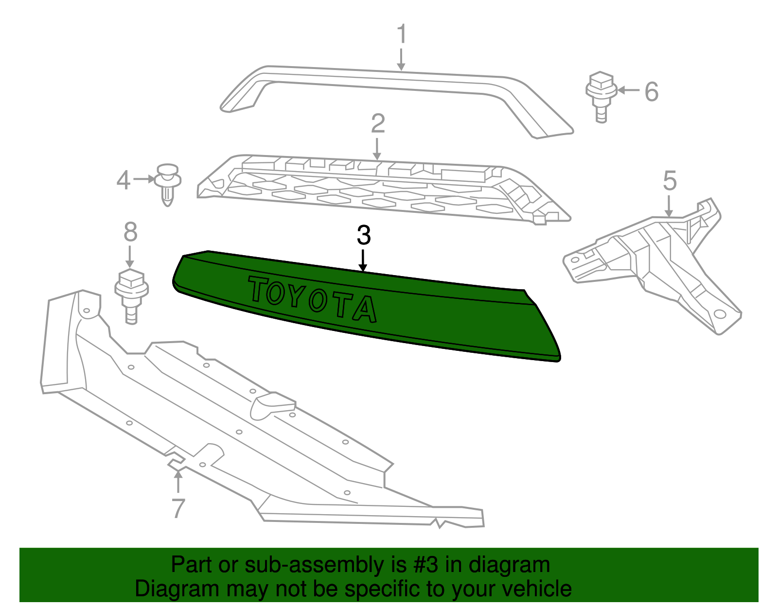2020-2024 Toyota 4Runner Genuine Toyota 2020-2024 4Runner TRD PRO ...
