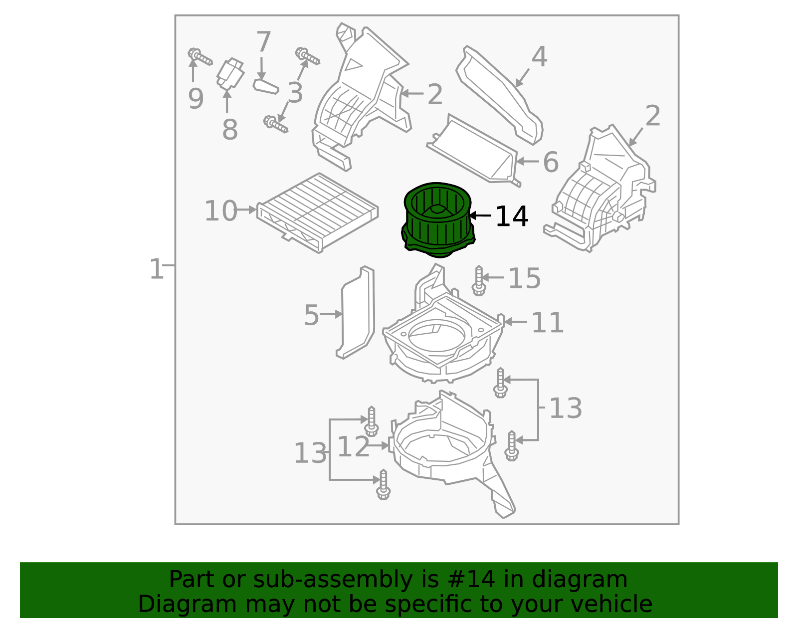 2019-2025 Mazda Blower Motor BDTS-61-B10 | Mazda Parts Deals