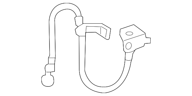 58731-G2000 - Brake Hydraulic Hose - 2017-2020 Hyundai Ioniq | Joseph ...
