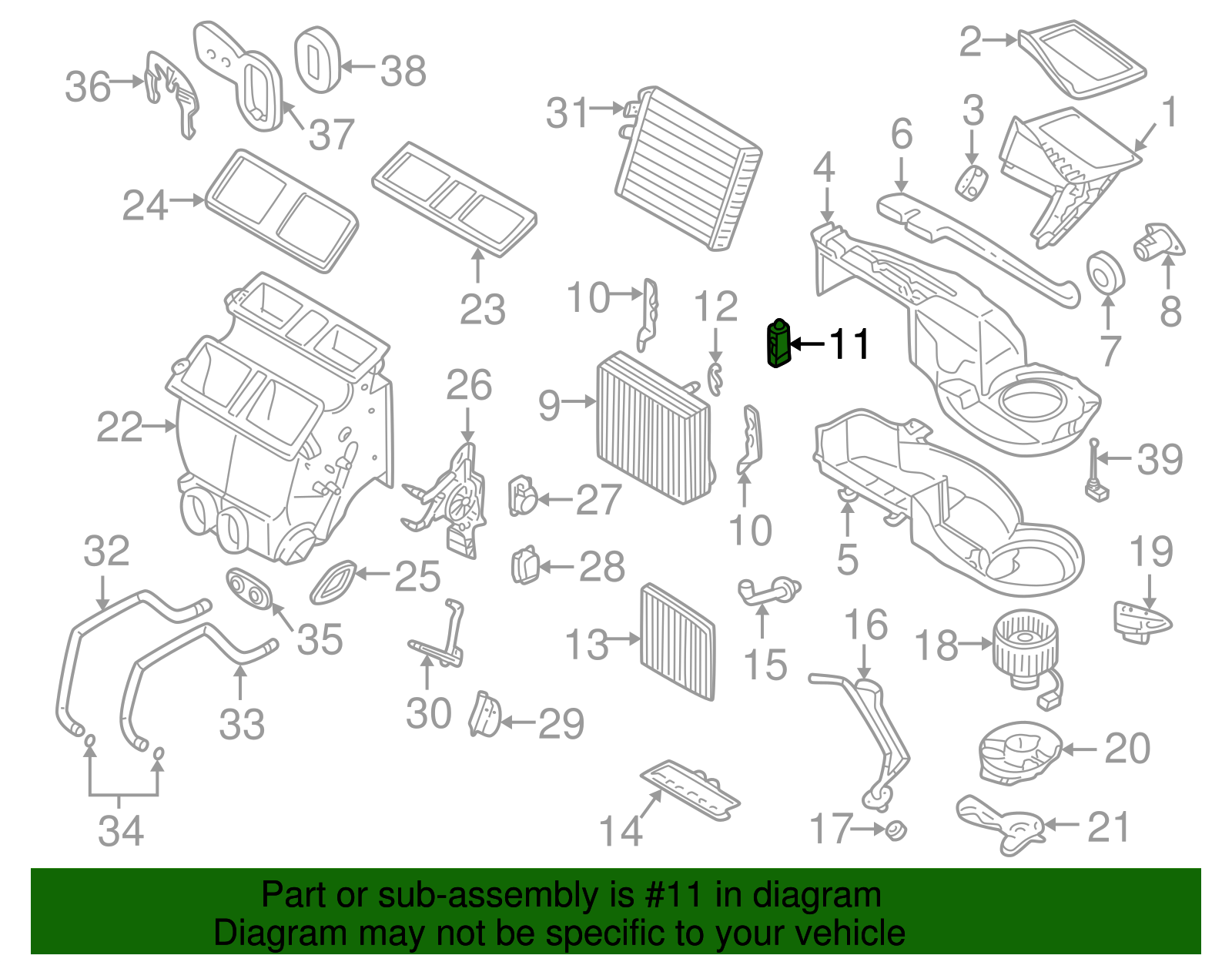 30780559 - Expansion Valve - 2004-2009 Volvo | Volvo OEM Parts Direct