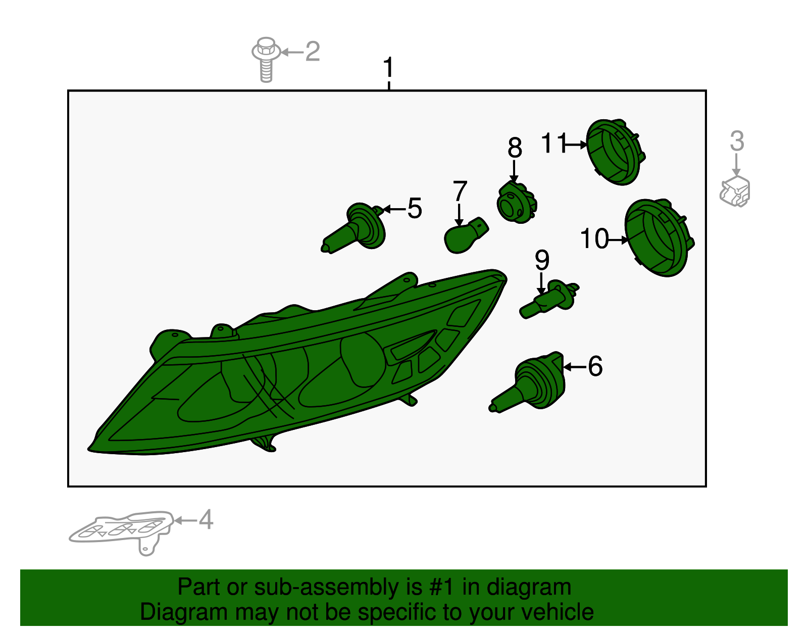 921024c000 - Kia Composite Assembly 2012-2013 Kia Optima | Performance ...