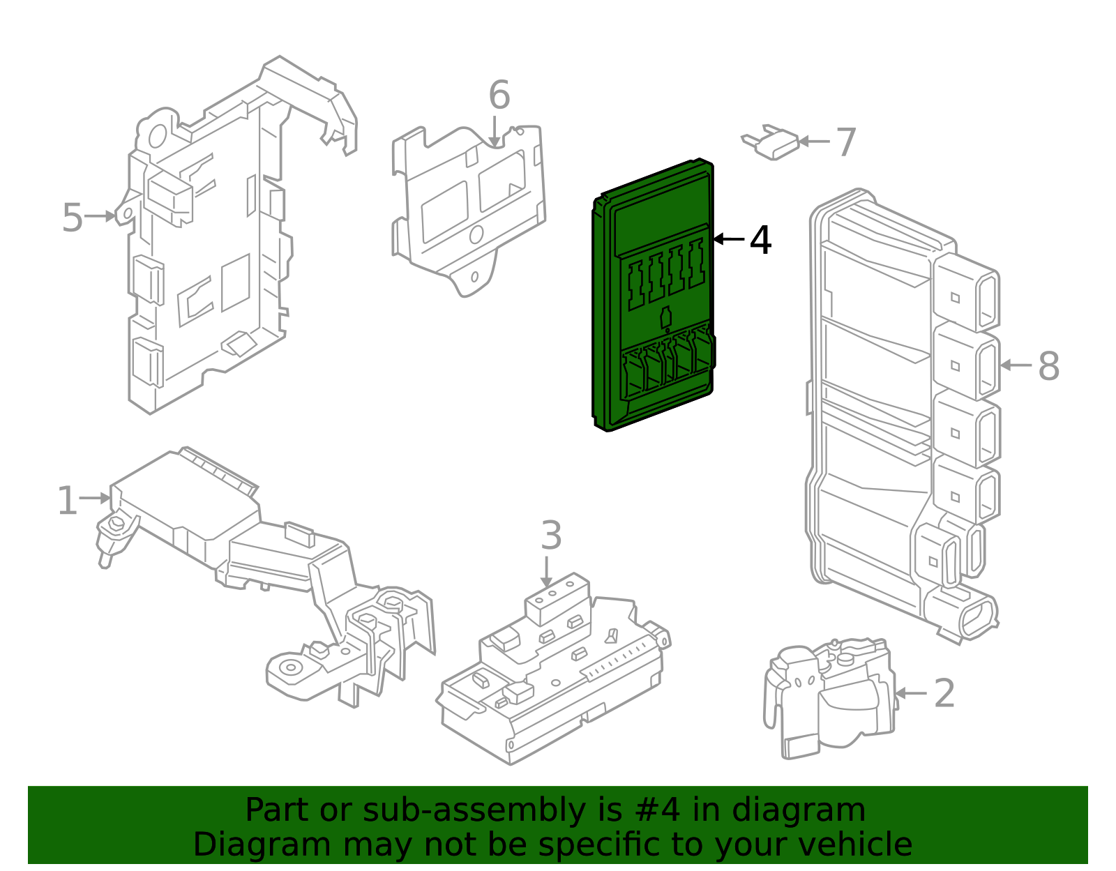 61-35-5-B6C-EC1 - Body Domain Controller Bdc 613020 2019-2025 BMW | BMW ...