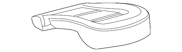 2015-2022 GM Ash Gray Front Passenger Side Seat Cushion Cover 84970233 ...