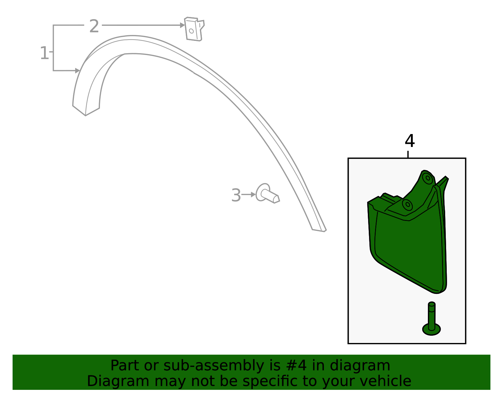 LJ6Z-16A550-BB - 2020-2025 Ford Escape - Splash Guards - Molded Rear ...