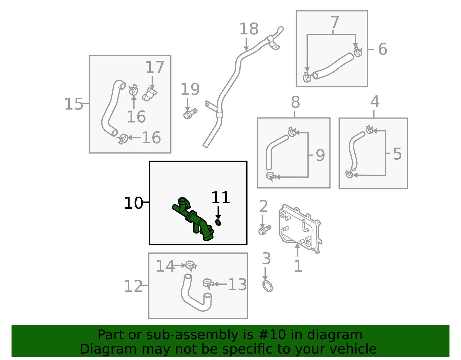25630-1U500 - Water Valve 2014-2025 Kia | Kia.Parts Store