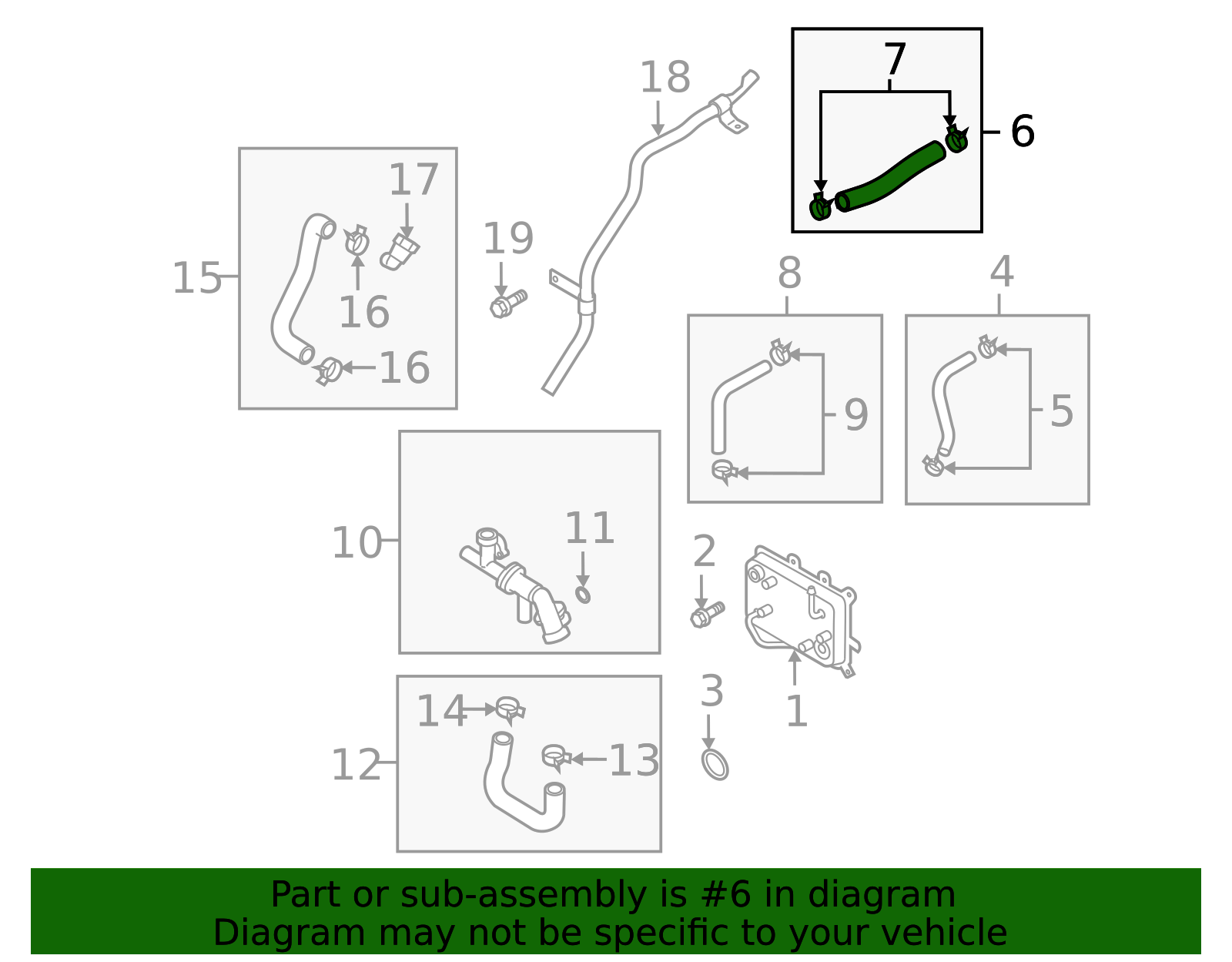 25420-C6500 - Hose 2016-2025 Kia | Kia.Parts Store