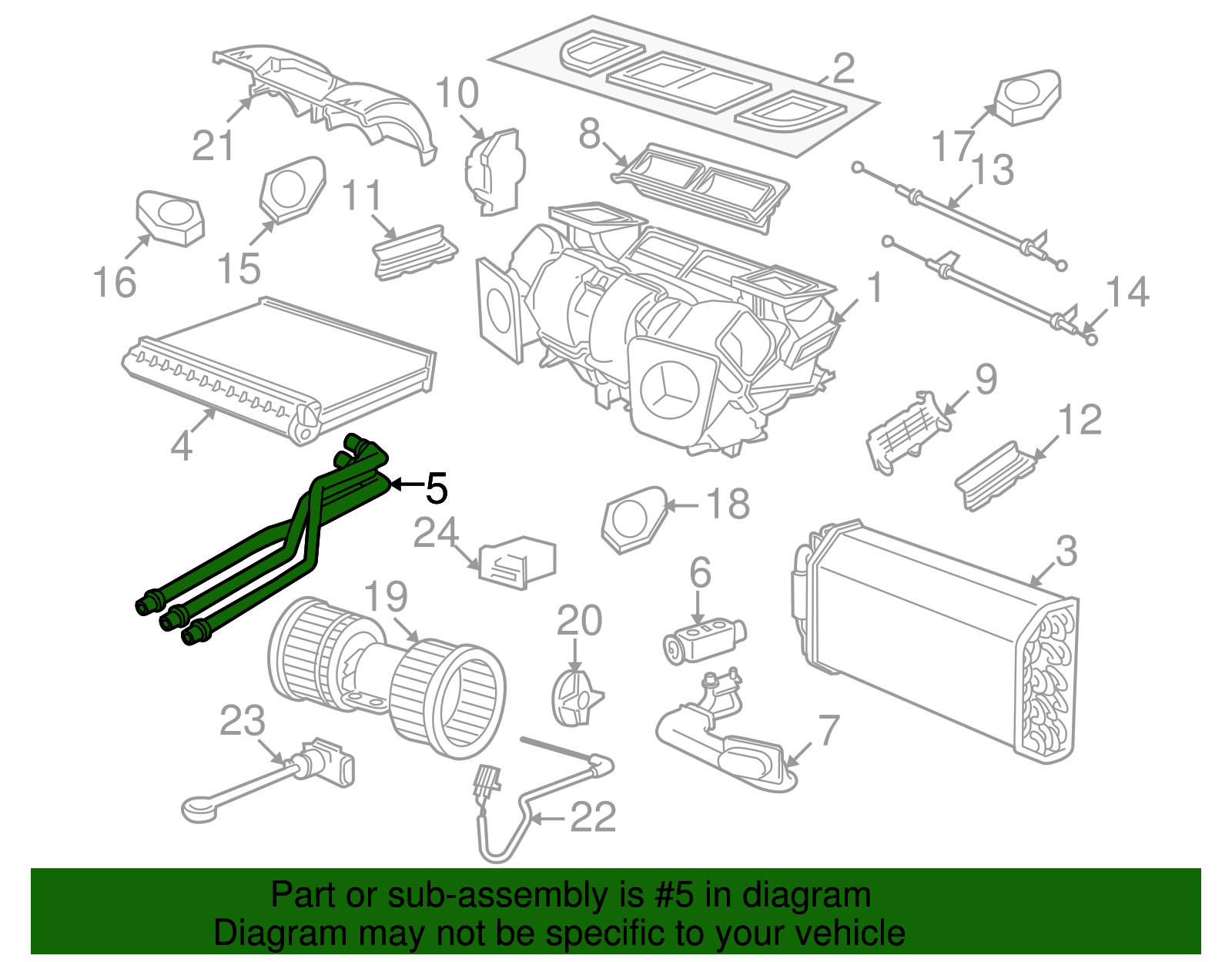 64218391003 - 1997-2003 BMW HVAC Heater Hose (64-21-8-391-003) | BMW of ...