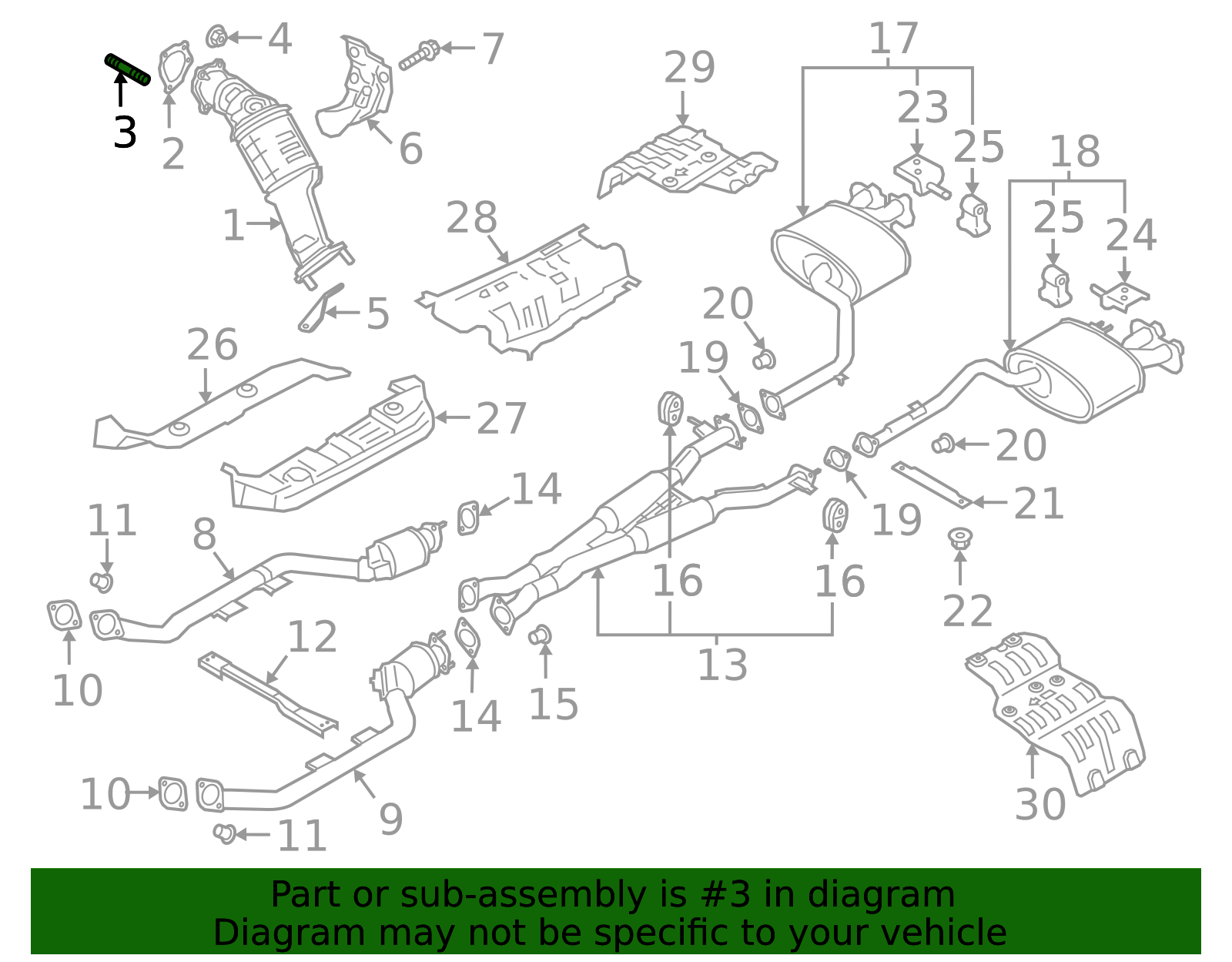 28515-2A100 - Converter Stud Kia.Parts Store