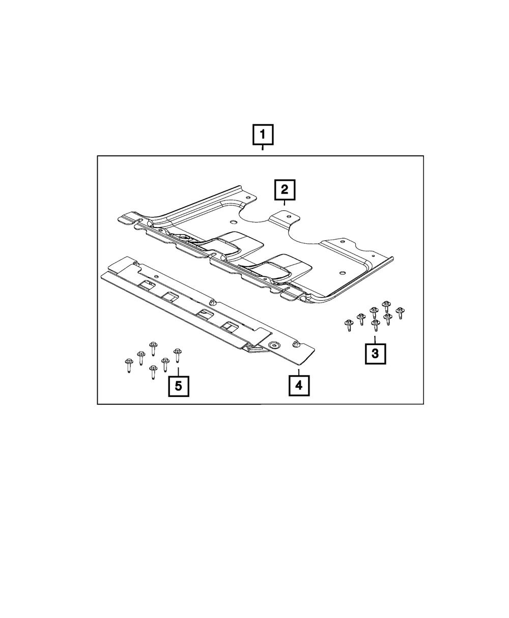 2014-2018 Jeep Cherokee Skid Plate 68249570AA | My Mopar Parts