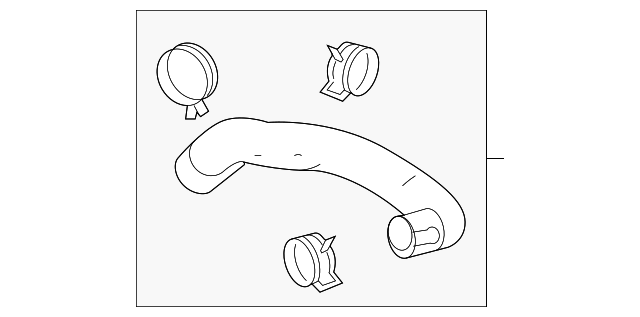 84863060 - Radiator Inlet Hose 2020-2025 GM | Gateway Buick GMC Parts