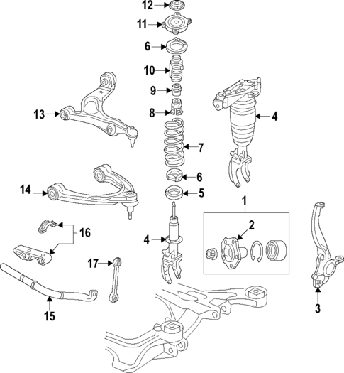 Upper Control Arm for 2011 Porsche Panamera | Gaudin Porsche Parts