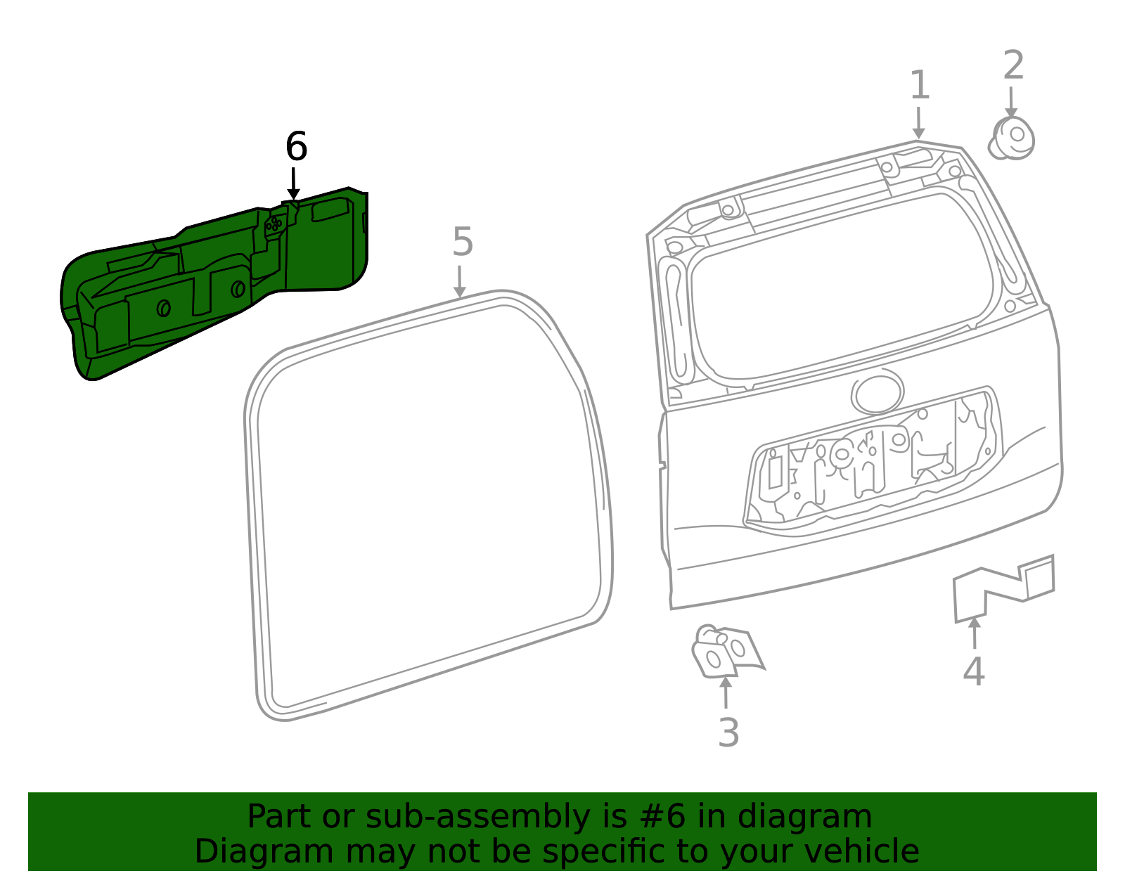 67847-60090 - Access Cover - 2010-2020 Lexus GX460 | My L Parts