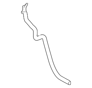 Genuine Toyota Vacuum Hose part# 17308-0P120 for 2015-2016 Toyota ...
