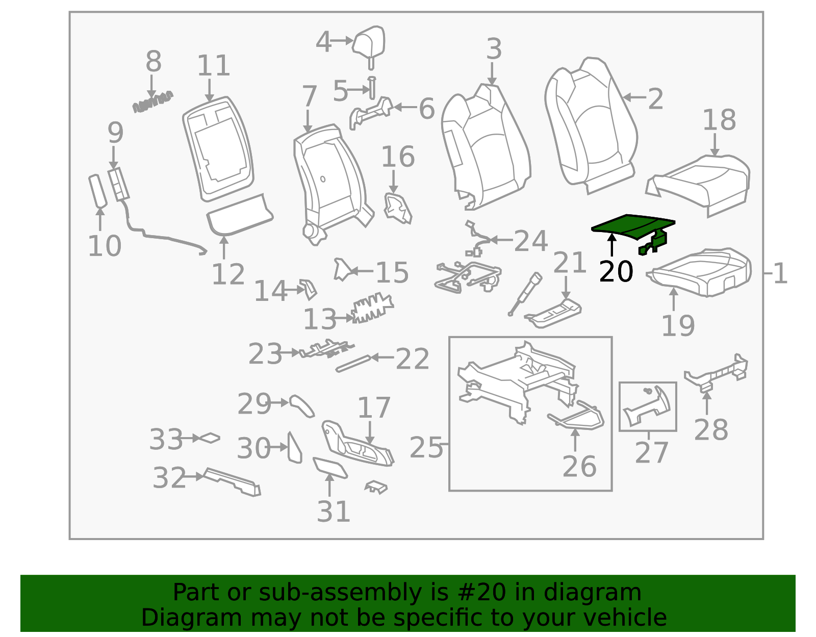 23432455 - Airbag Front Passenger Presence Module GM Parts Warehouse