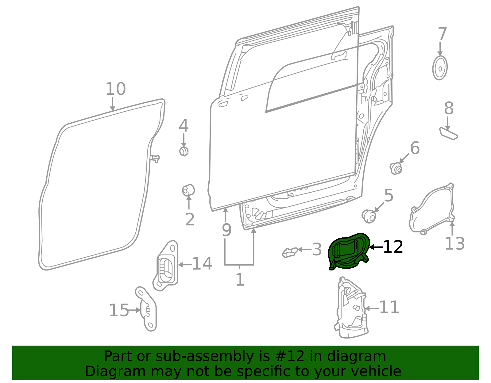 67842-08010 - High-Quality Door Access Cover for 2021-2025 Toyota ...