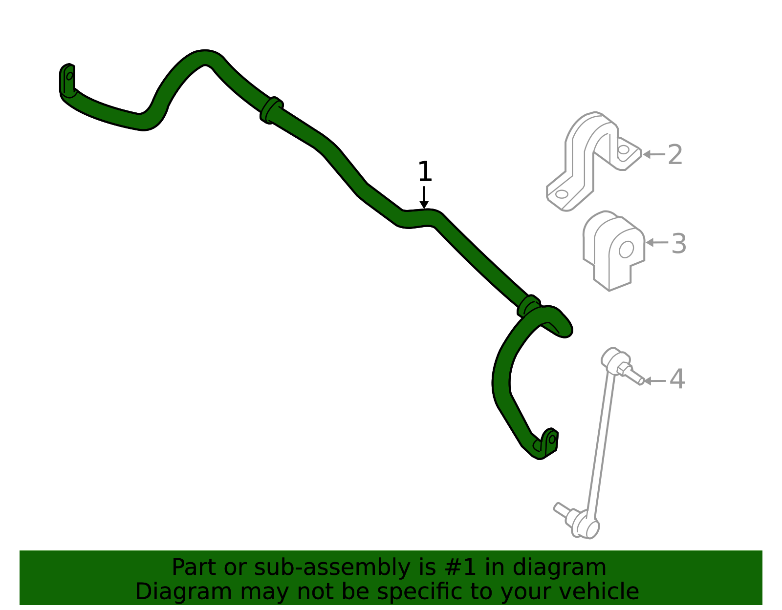 54611-4CE1A - High-Quality Suspension Stabilizer Bar for 2017-2023 ...