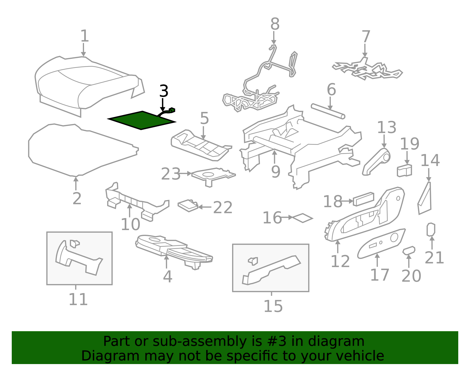 25941796 - OEM GM Seat Cushion Htr | GMPartsCenter.net | GM Parts Center
