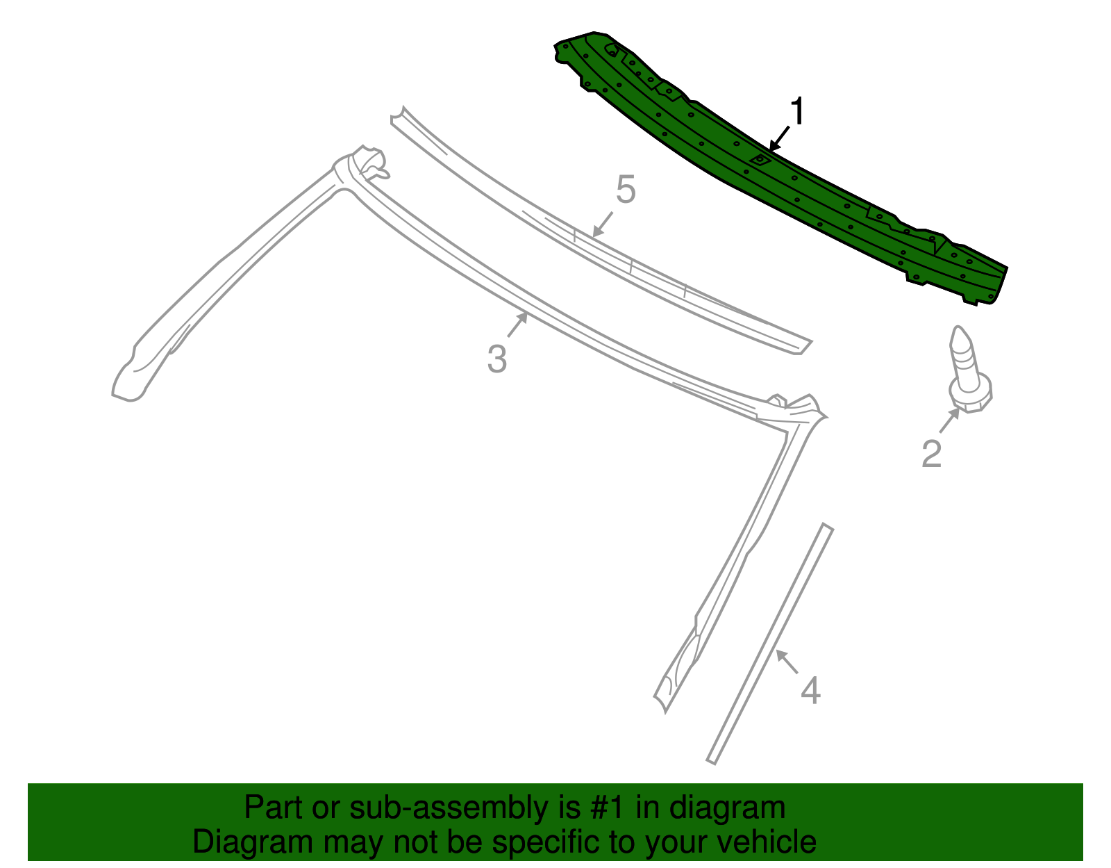 2010-2020 Nissan 370Z Windshield Header 73210-1ET0A | Bill Kay Nissan Parts