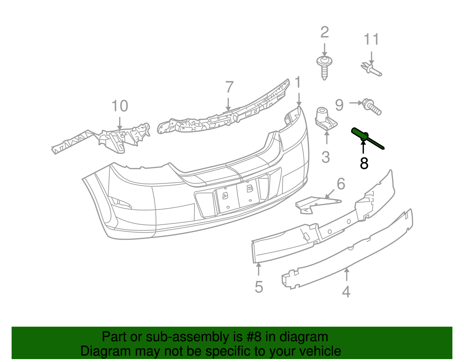 2000-2013 GM Multi-Purpose Rivet 90589346 | TascaParts.com